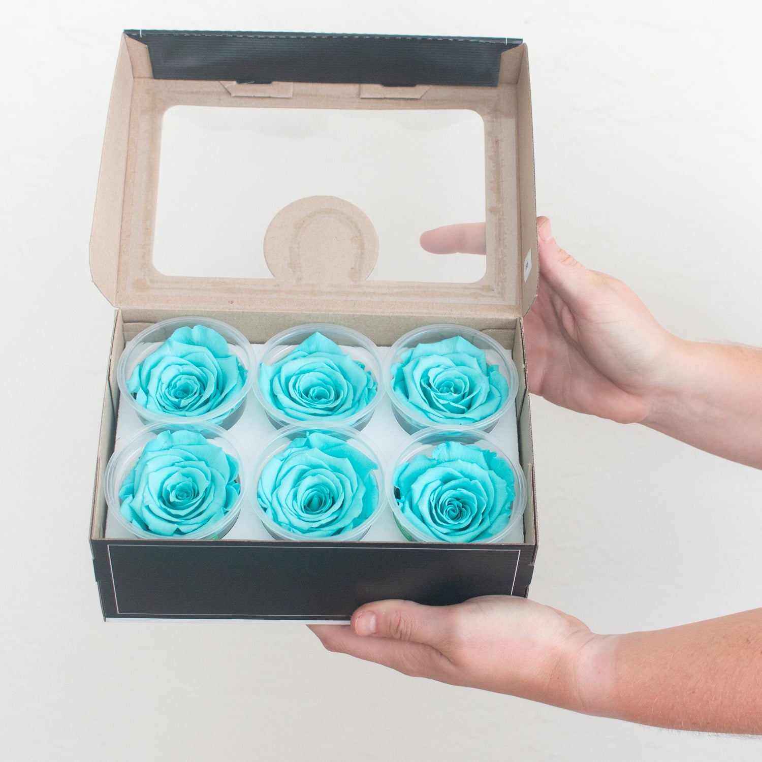 Preserved Roses in Turquoise Blue | Flower Moxie | DIY Wedding – Flower ...