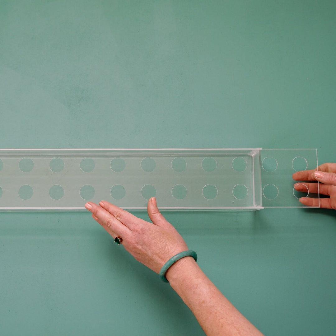 Rectangular Acrylic Floral Tray Runner| Foam Free Floristry – Flower ...