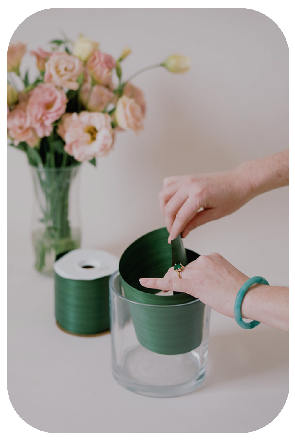 Oasis Floral Foam Garland Flower Moxie DIY Wedding Flower Moxie oasis-floral-foam-garland-flower-moxie-diy-wedding-flower-moxie
