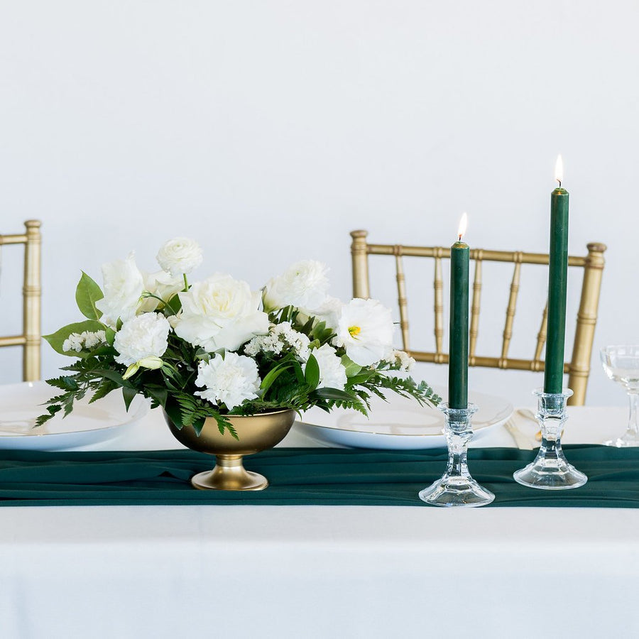 Classic Gold Plastic Compote Vase | Flower Moxie | DIY Wedding – Flower ...