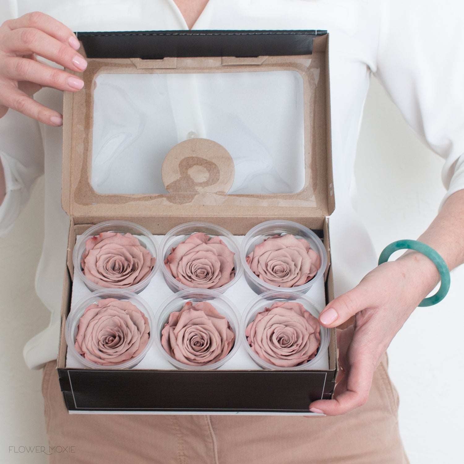 Preserved Mocha Cappuccino Rose | Flower Moxie | DIY Wedding – Flower ...