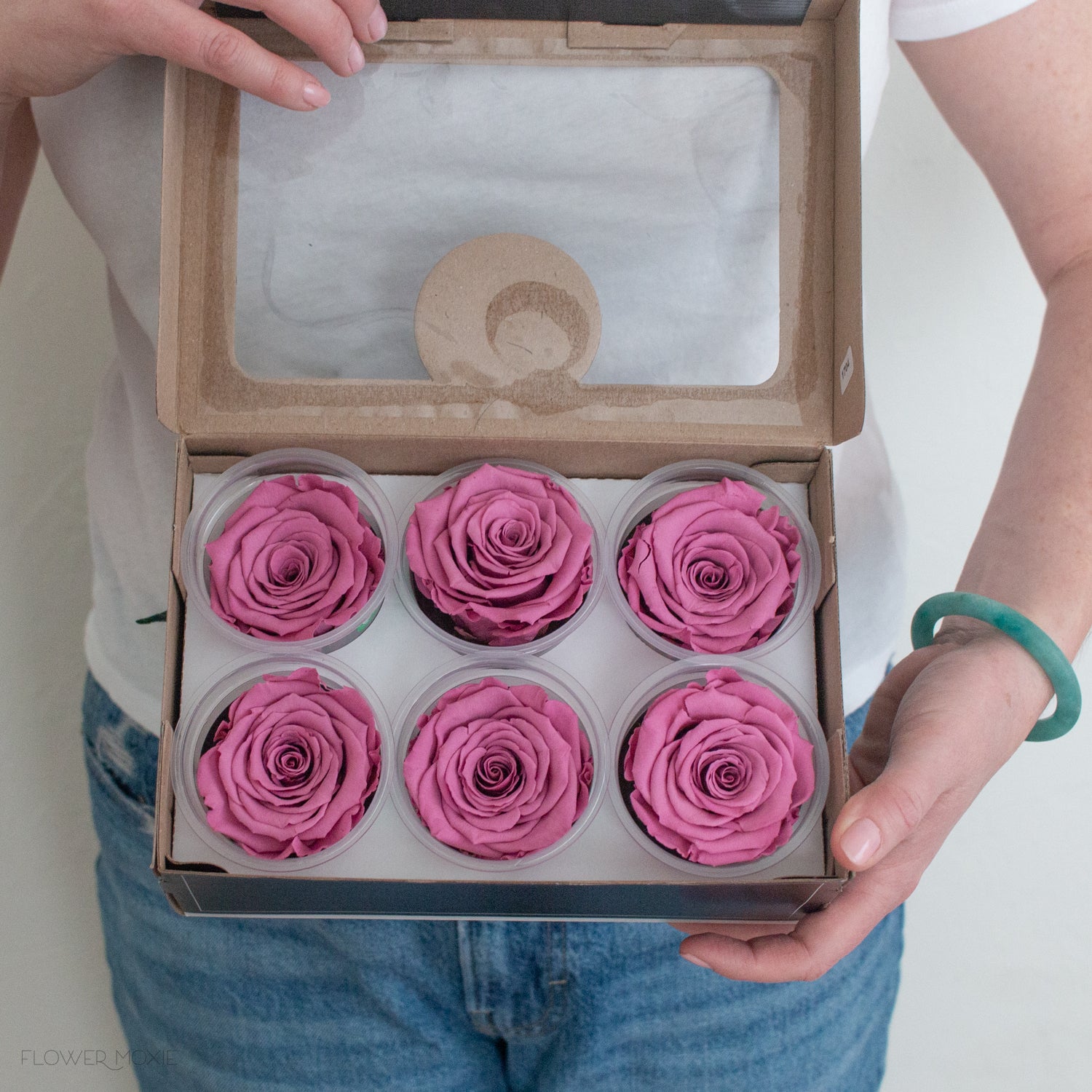 Preserved Roses in Violet Pink | Flower Moxie | DIY Wedding – Flower ...